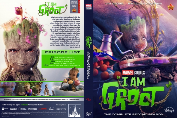 CoverCity - DVD Covers & Labels - I Am Groot - Season 2