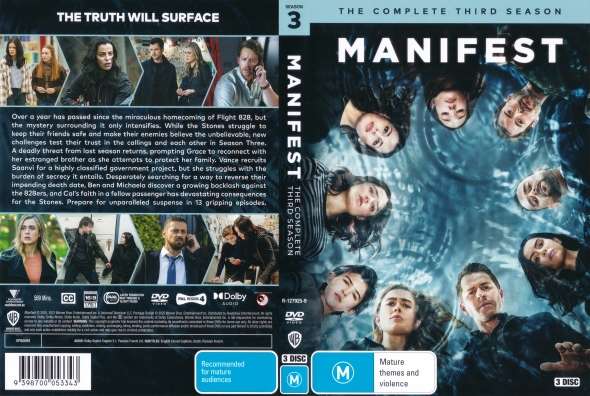 CoverCity - DVD Covers & Labels - Manifest - Season 3