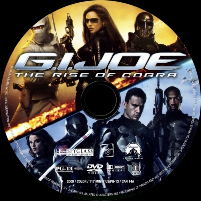 Gi Joe Rise Of Cobra Dvd Cover