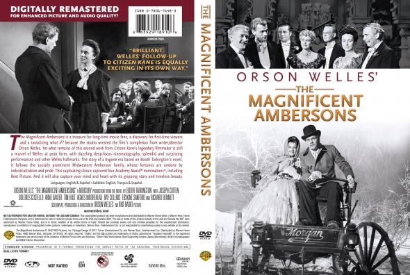CoverCity - DVD Covers & Labels - The Magnificent Ambersons