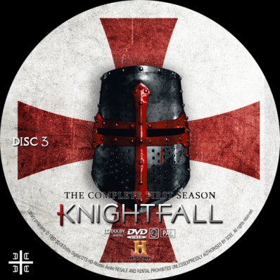 CoverCity - DVD Covers & Labels - Knightfall - Season 1; disc 3