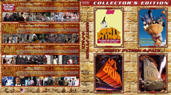 CoverCity - DVD Covers & Labels - Monty Python Quadrilogy