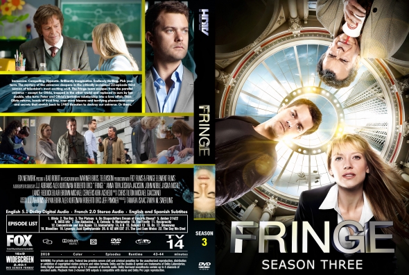 CoverCity - DVD Covers & Labels - Fringe - Season 3