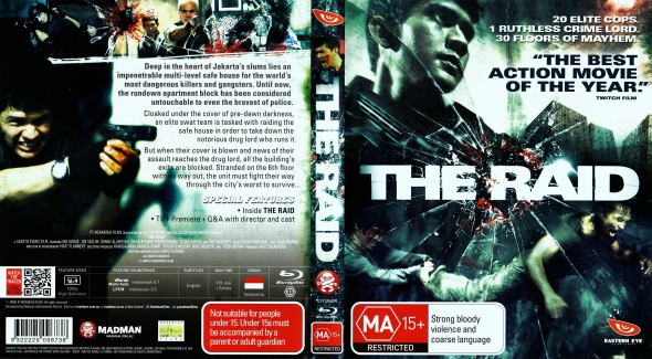 The Raid Dvd Cover The Raid Quad Poster | Big Screen Autographs