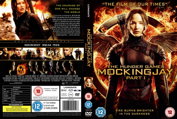 CoverCity - DVD Covers & Labels - The Hunger Games: Mockingjay - Part 1
