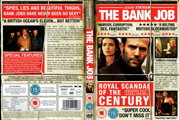 The Bank Job Dvd Cover