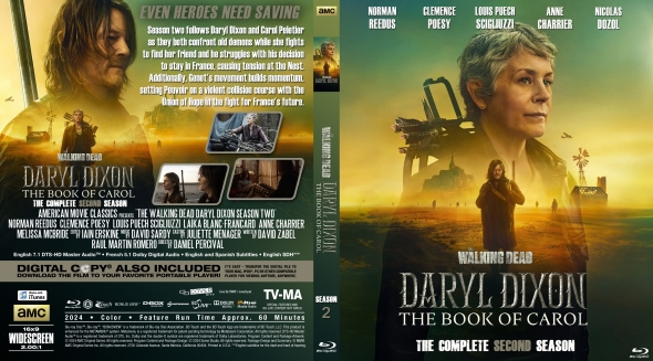CoverCity - DVD Covers & Labels - The Walking Dead: Daryl Dixon - Season 2