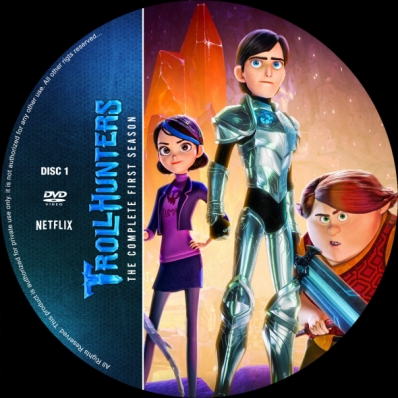 CoverCity - DVD Covers & Labels - Trollhunters - Season 1; disc 1