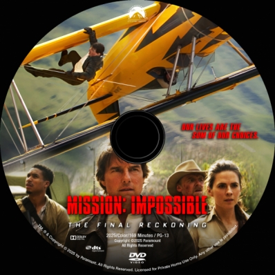 CoverCity - DVD Covers & Labels - Mission: Impossible - The Final Reckoning