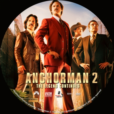 CoverCity - DVD Covers & Labels - Anchorman 2 - The Legend Continues