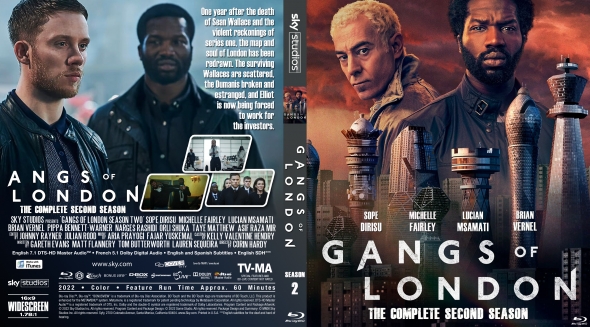 CoverCity - DVD Covers & Labels - Gangs of London - Season 2
