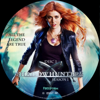 CoverCity - DVD Covers & Labels - Shadowhunters - Season 1; disc 1