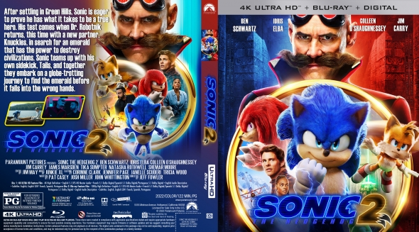 CoverCity - DVD Covers & Labels - Sonic the Hedgehog 2 4K