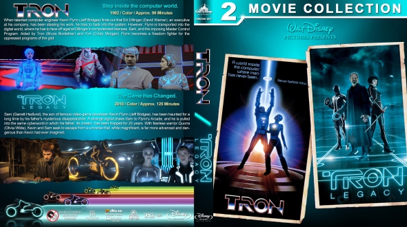 CoverCity - DVD Covers & Labels - Tron Double Feature