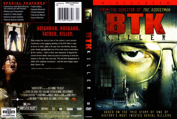 CoverCity - DVD Covers & Labels - B.T.K. Killer