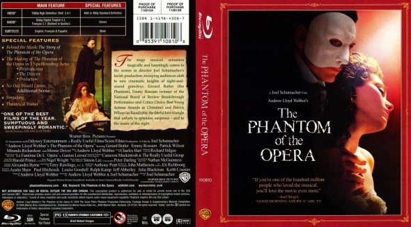 CoverCity - DVD Covers & Labels - The Phantom of the Opera
