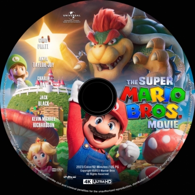 CoverCity - DVD Covers & Labels - The Super Mario Bros. Movie 4K