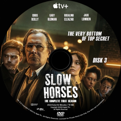 CoverCity - DVD Covers & Labels - Slow Horses - Season 1; disk 3