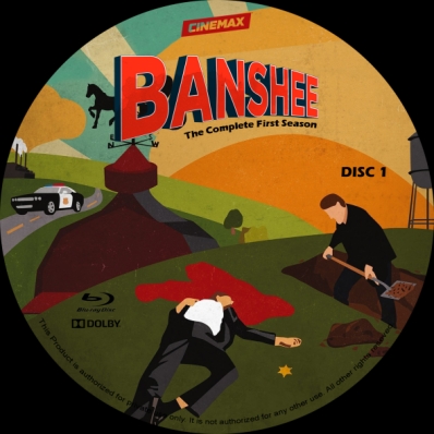 CoverCity - DVD Covers & Labels - Banshee - Season 1; disc 1