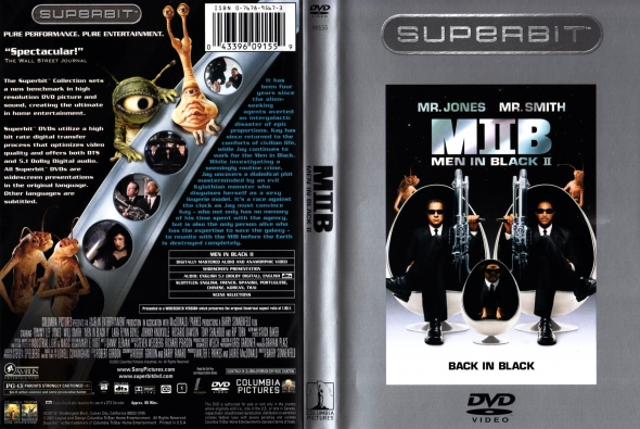 CoverCity - DVD Covers & Labels - Men in Black II