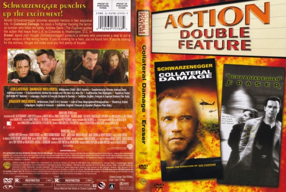 CoverCity - DVD Covers & Labels - Collateral Damage / Eraser