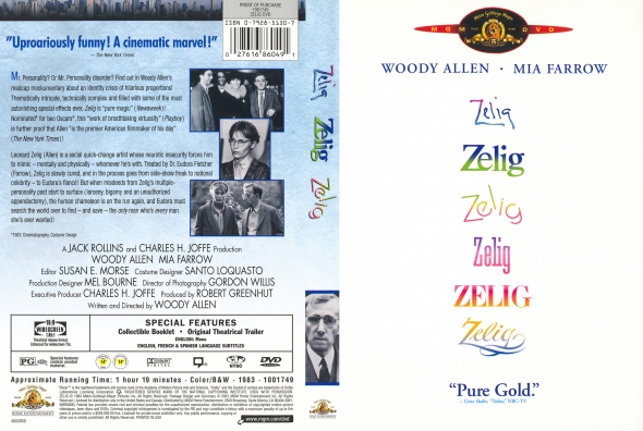 CoverCity - DVD Covers & Labels - Zelig