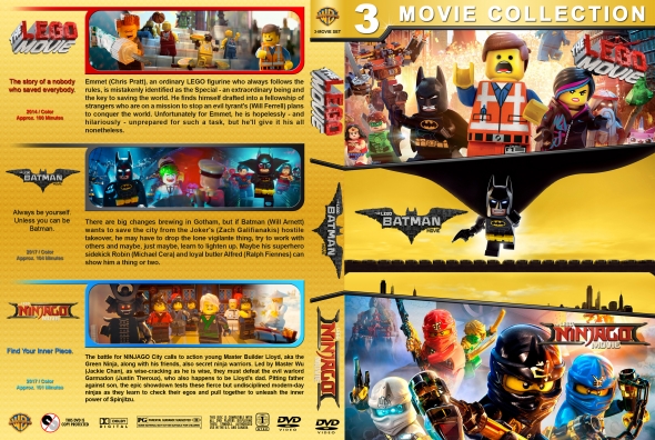 CoverCity - DVD Covers & Labels - The Lego Movie Triple Feature