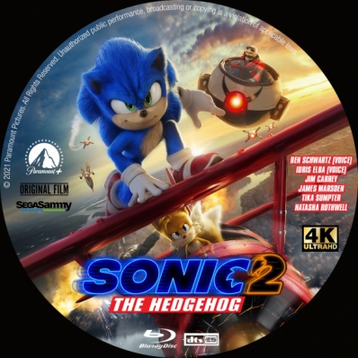 CoverCity - DVD Covers & Labels - Sonic the Hedgehog 2 4K