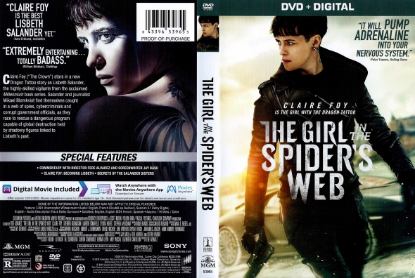 CoverCity - DVD Covers & Labels - The Girl in the Spider's Web