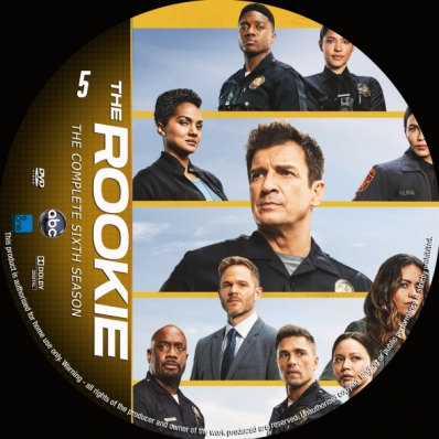 CoverCity - DVD Covers & Labels - The Rookie - Season 6; disc 5