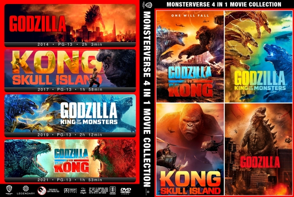 CoverCity - DVD Covers & Labels - Godzilla vs. Kong Collection