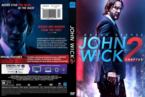 CoverCity - DVD Covers & Labels - John Wick: Chapter 2