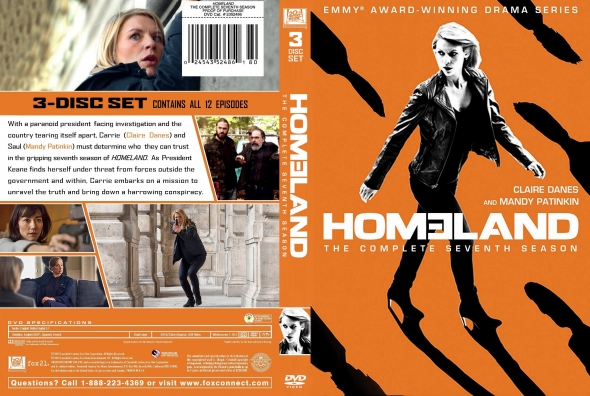 CoverCity - DVD Covers & Labels - Homeland - Season 7