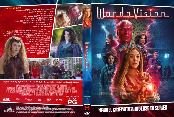 CoverCity - DVD Covers & Labels - WandaVision - Season 1