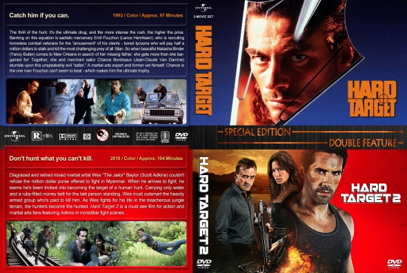 CoverCity - DVD Covers & Labels - Hard Target Double Feature