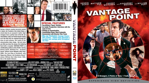 CoverCity - DVD Covers & Labels - Vantage Point