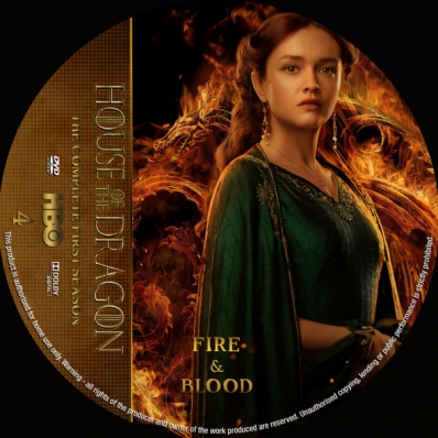 CoverCity - DVD Covers & Labels - House Of The Dragon - Season 1; disc 4