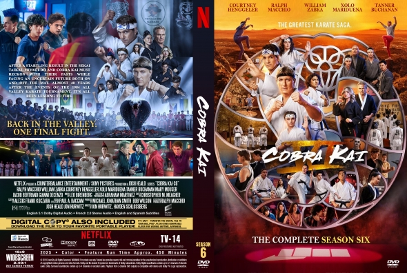 CoverCity - DVD Covers & Labels - Cobra Kai - Season 6