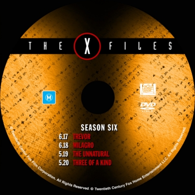 CoverCity - DVD Covers & Labels - The X-Files - Season 6; Volume 5; disc 1