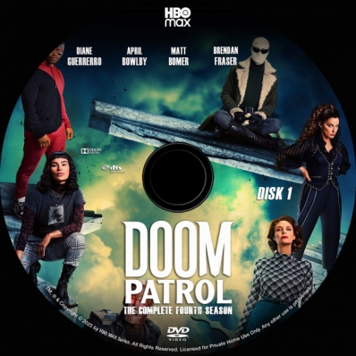 CoverCity - DVD Covers & Labels - Doom Patrol - Season 4; disk 1