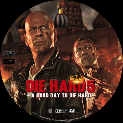 A Good Day To Die Hard Dvd Cover