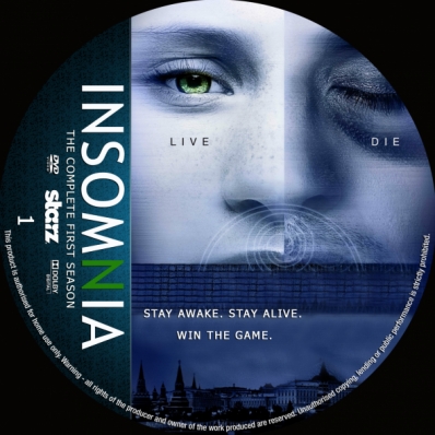CoverCity - DVD Covers & Labels - Insomnia - Season 1; disc 1