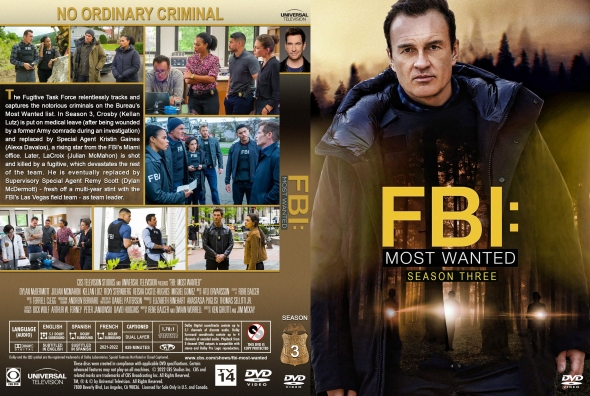 CoverCity - DVD Covers & Labels - FBI: Most Wanted - Season 3 CoverCity - DVD Covers & Labels - FBI: Most Wanted - Season 3