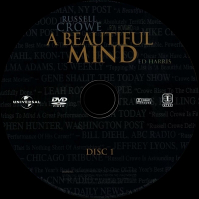 CoverCity - DVD Covers & Labels - A Beautiful Mind - disc 1
