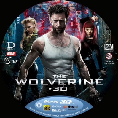 CoverCity - DVD Covers & Labels - The Wolverine 3D