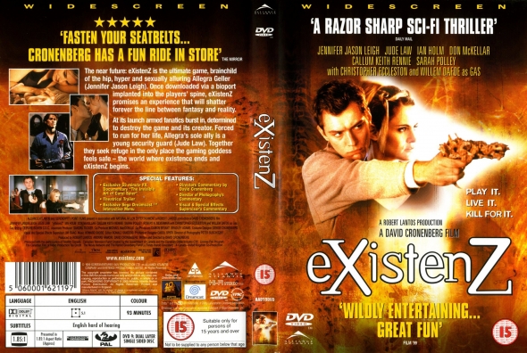 CoverCity - DVD Covers & Labels - eXistenZ