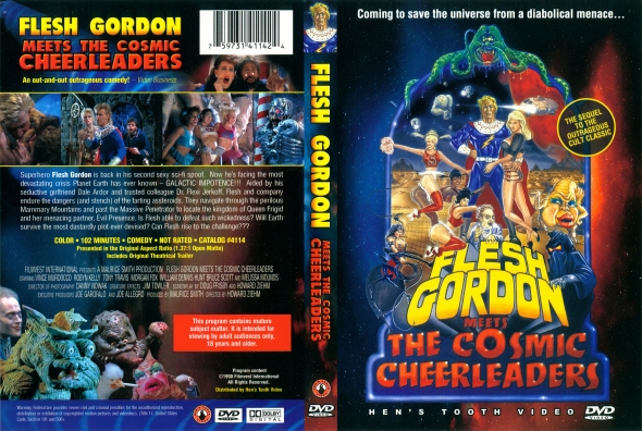Flesh Gordon Meets The Cosmic Cheerleaders Flesh Gordon 2 Meets The