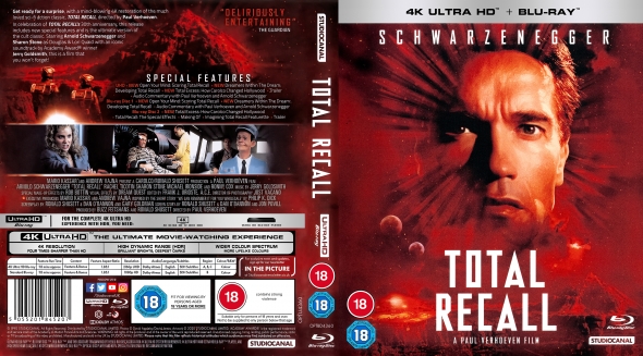 Total Recall Dvd Cover