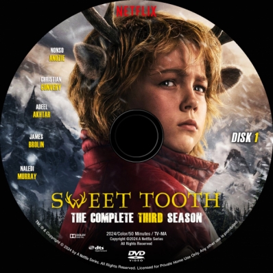 CoverCity - DVD Covers & Labels - Sweet Tooth - Season 3; disk 1