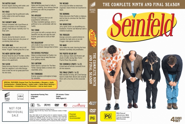 CoverCity - DVD Covers & Labels - Seinfeld - Season 9